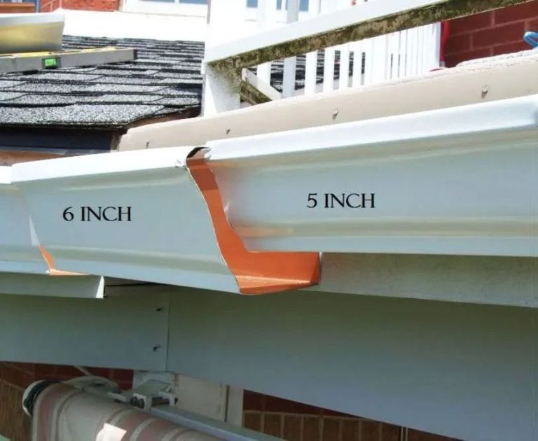 What Is The Difference Between A 5" And 6" Gutter? - LOPCO Contracting RI